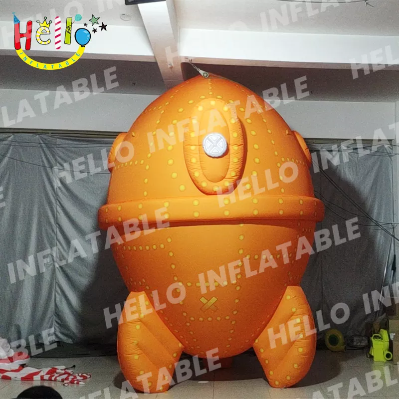 Modèle gonflable de dessin animé, dirigeable gonflable, cabine ...