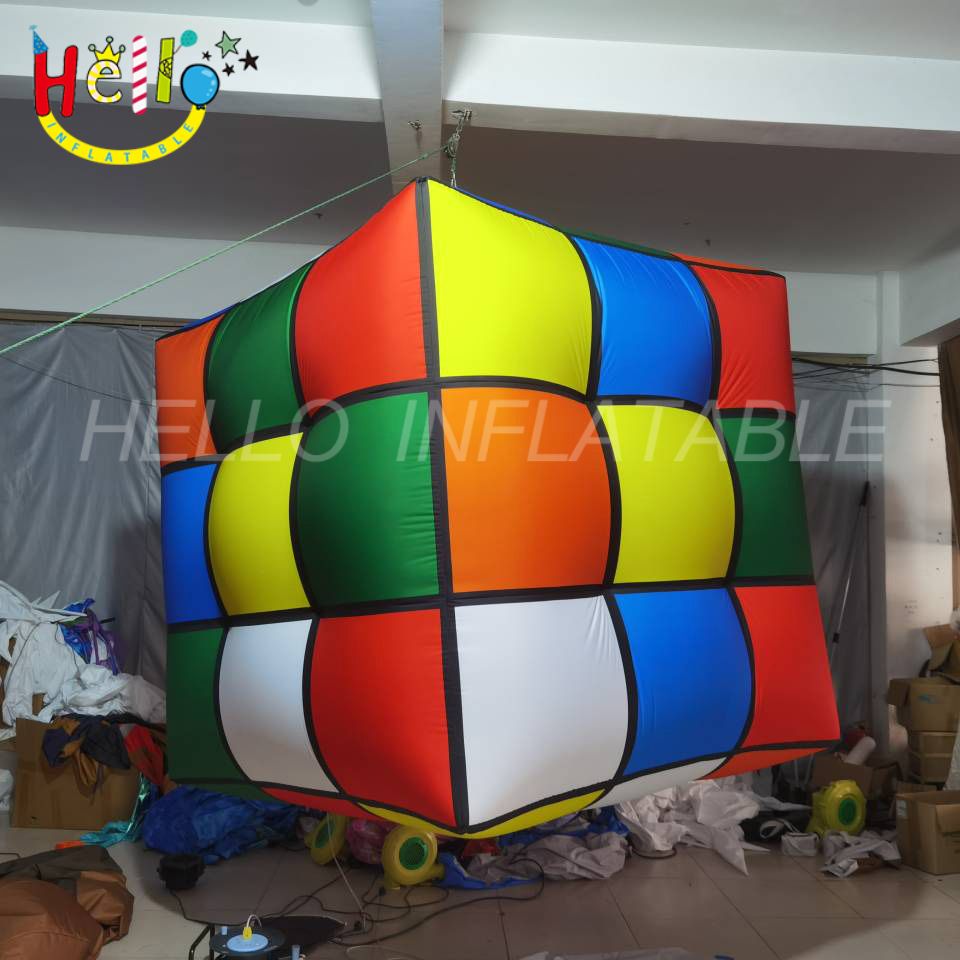 Cube Rubik gonflable - Hello Inflatables