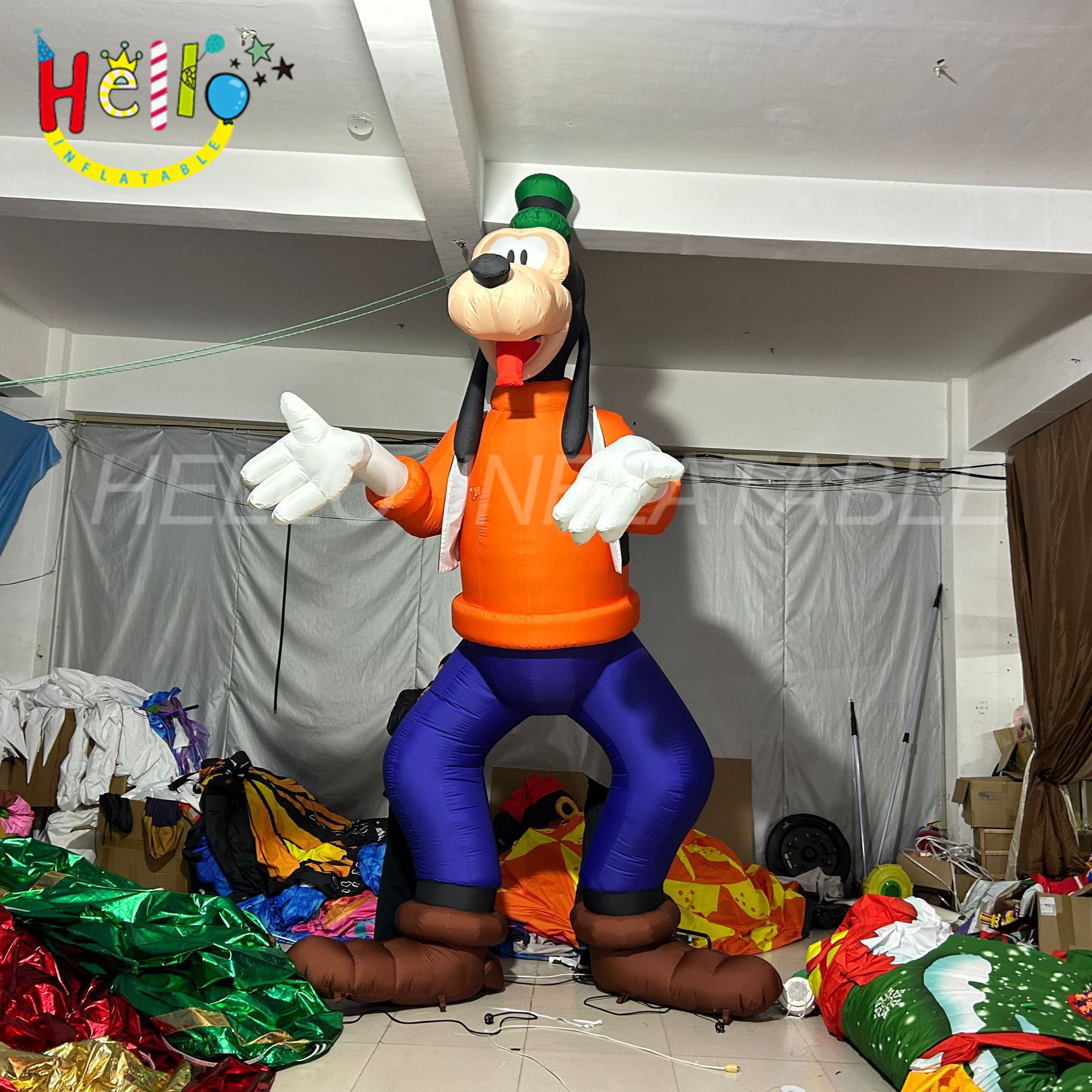 Cartoon Theme Party Decorations Inflatable Cartoon Animal Model Long ...