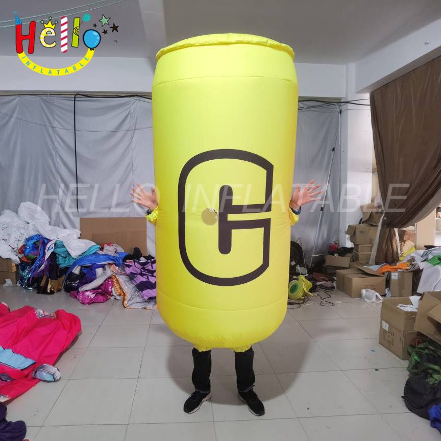 Disfraz inflable de bebida - Hello Inflables