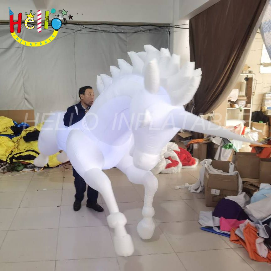 Inflatable Unicorn Costume-Hello Inflatables