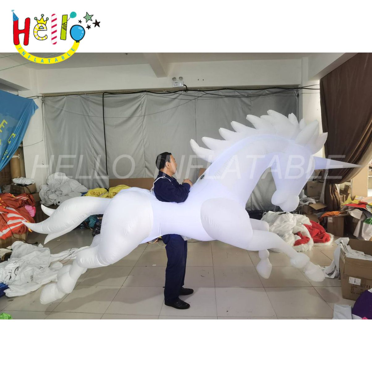 Inflatable Unicorn Costume - Hello Inflatables