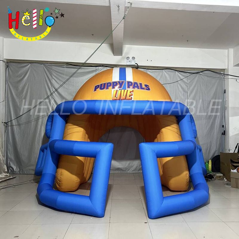 Inflatable Helmet Tunnel - Hello Inflatables