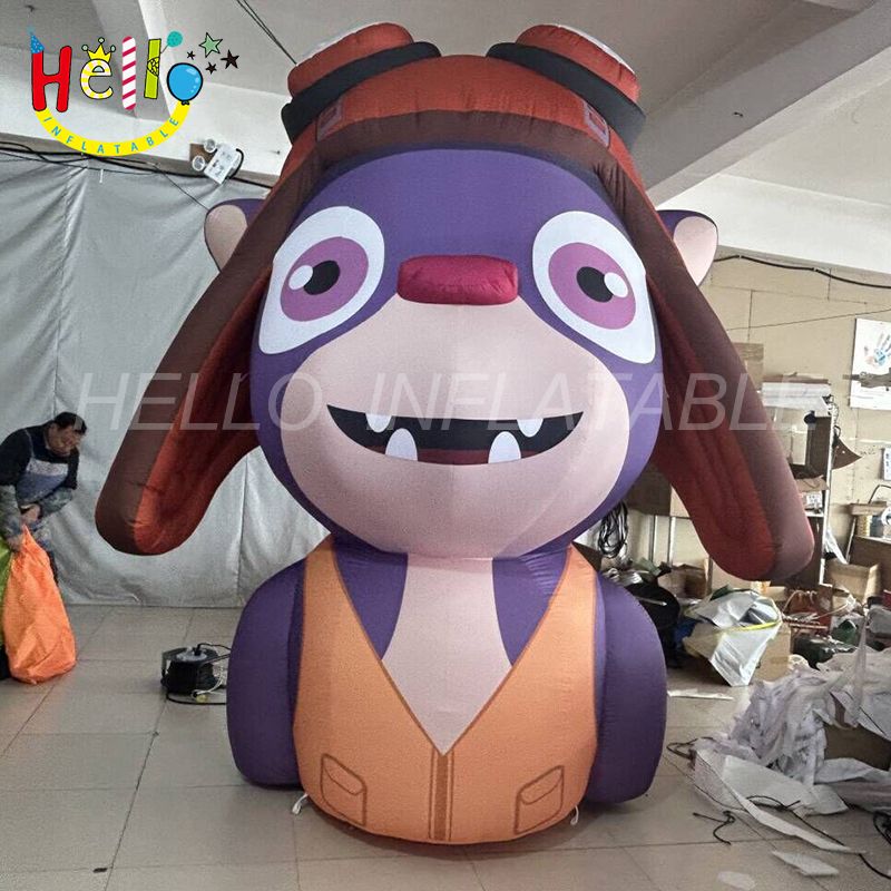 Cabeza de perro inflable - Hello Inflables