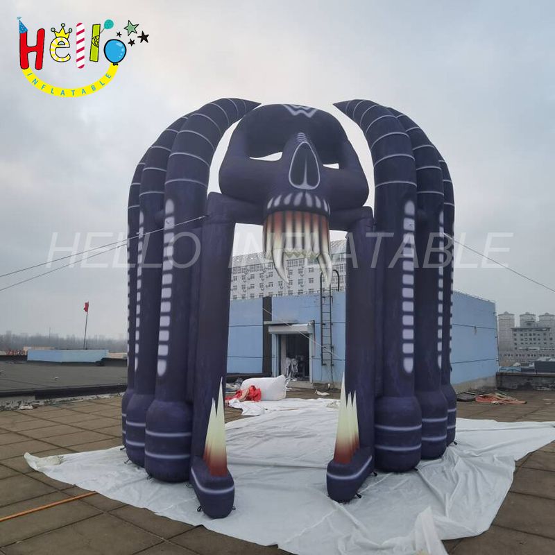 Inflatable Human Skeleton Arch - Hello Inflatables