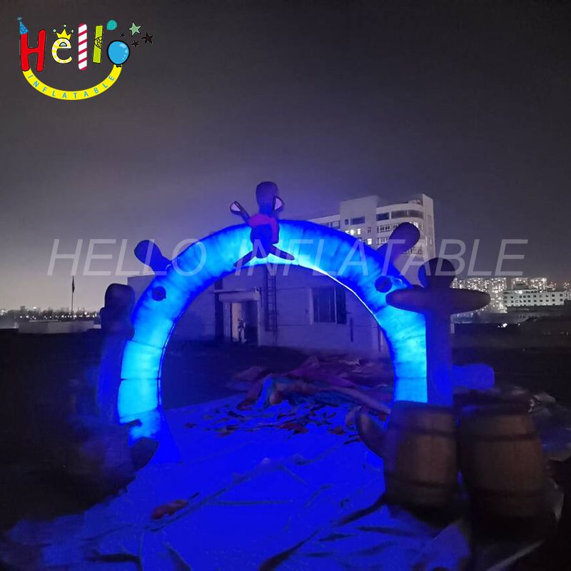 Inflatable Pirate Ship Arch - Hello Inflatables