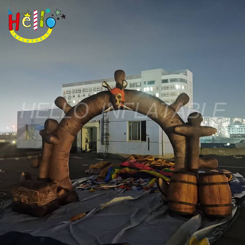 Inflatable Pirate Ship Arch - Hello Inflatables