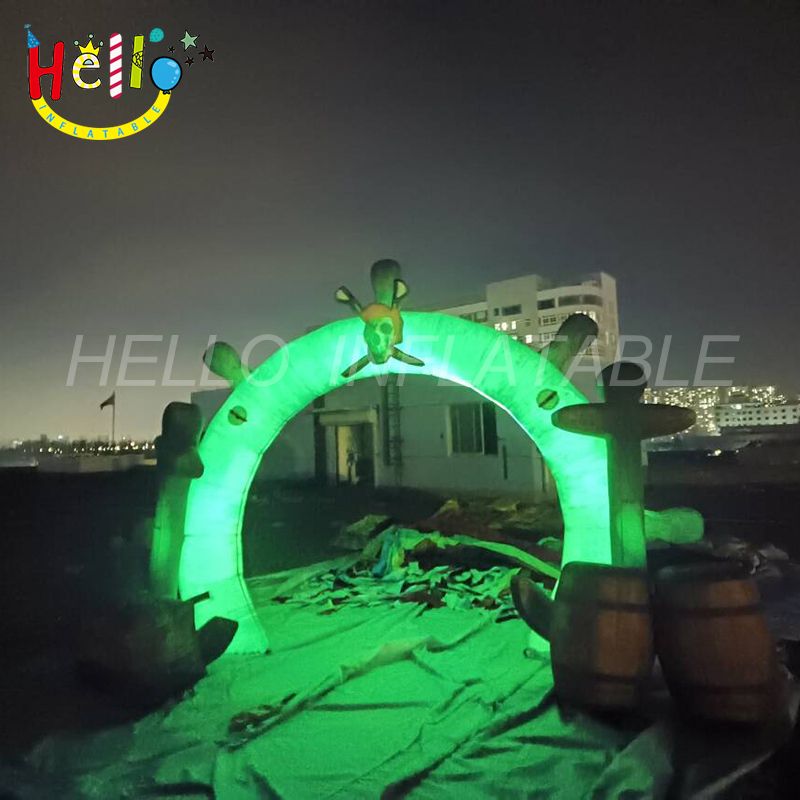 Inflatable Pirate Ship Arch - Hello Inflatables