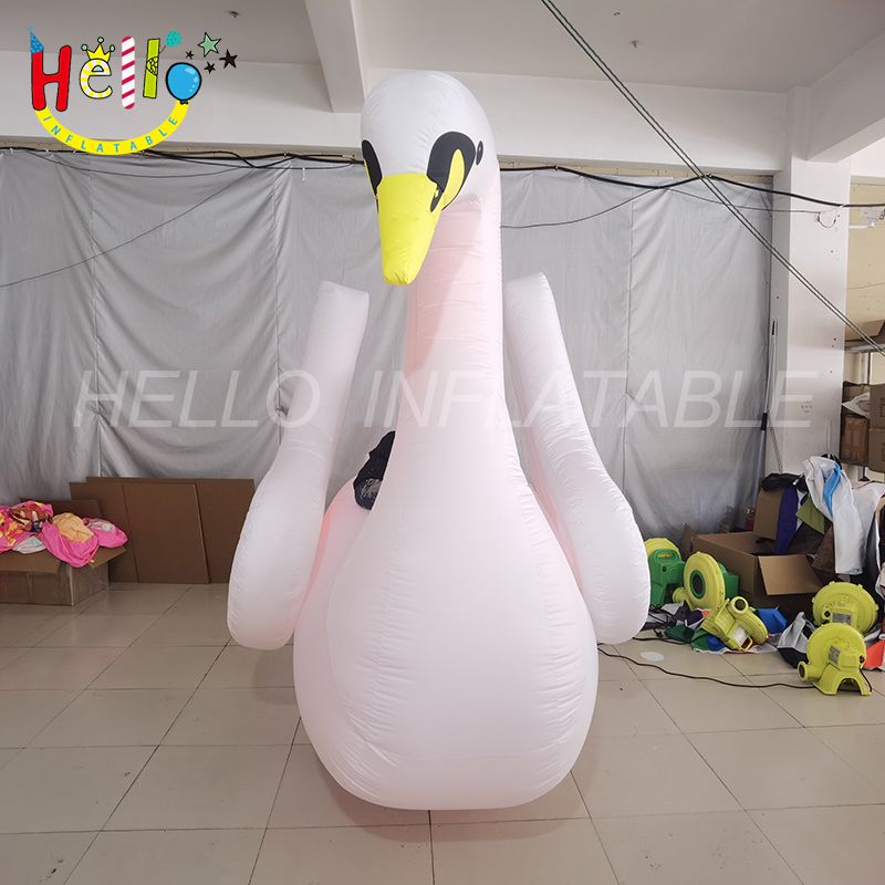 Inflatable Swan Ride On Costume - Hello Inflatables