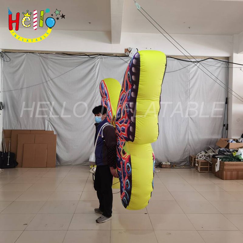 Beautiful Large Parade Inflatable Costume Circus Inflatable Butterfly ...