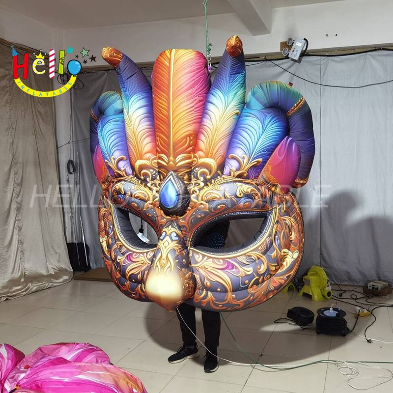 Inflatable Mask - Hello Inflatables