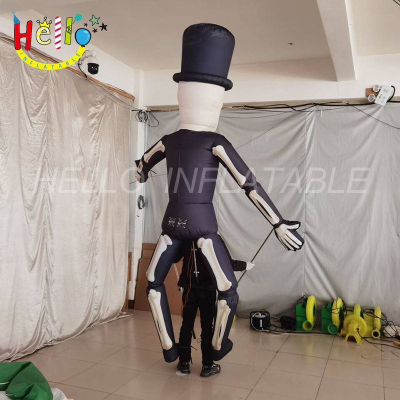 Halloween Parade Inflatable Walking Costume Inflatable Skull Costume ...
