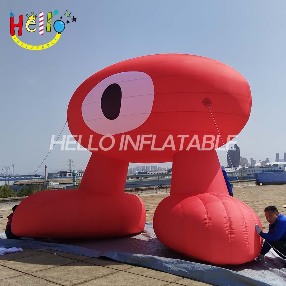 Monstre gonflable borgne de 4 mètres de haut, gonflable publicitaire ...