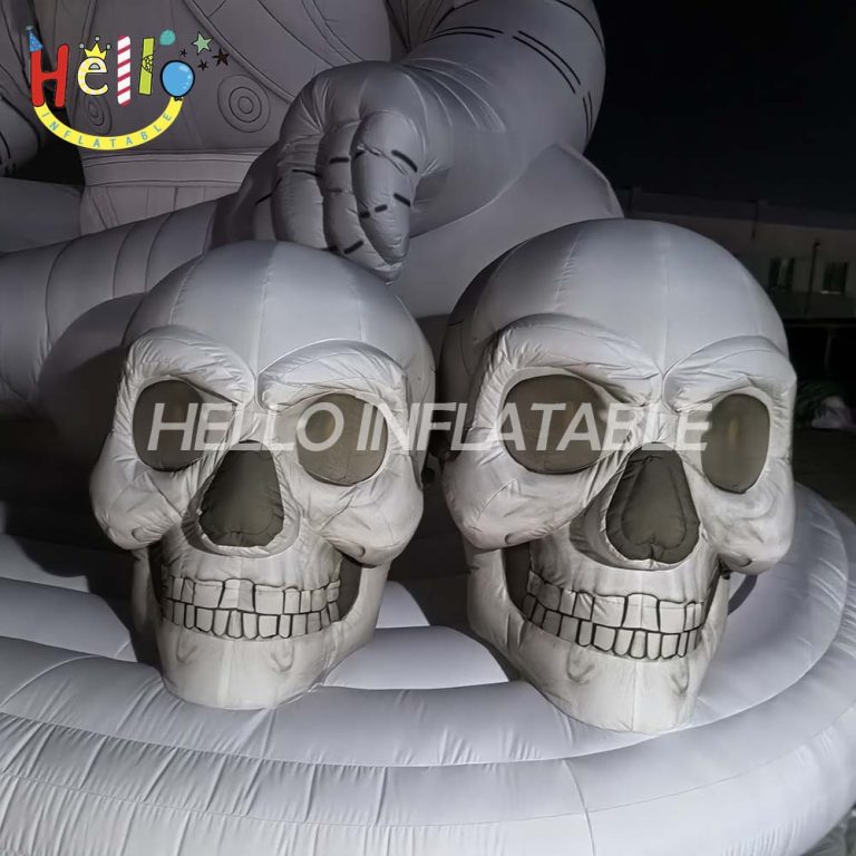 Latest Design Best-selling Halloween Inflatable Astronaut Skull Shape ...
