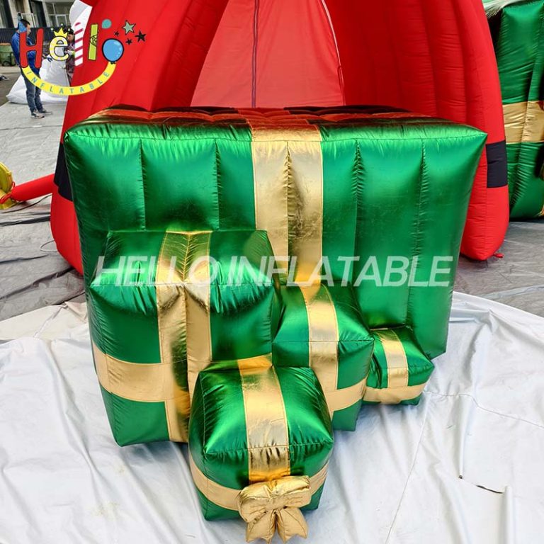 Customized Inflatable Christmas Blow up Santa Claus Inflatable Singing ...