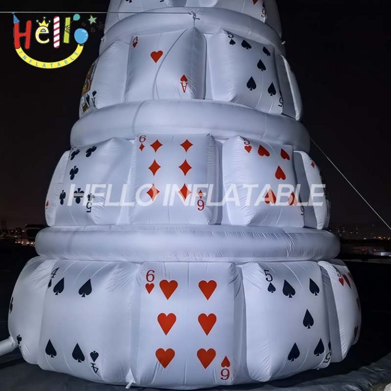 Factory customized design inflatable stage inflatable cartoon playing ...
