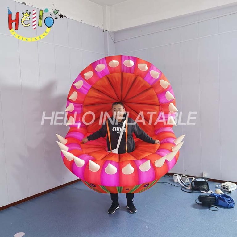 Giant Inflatable Man Eating Flower Costume Terrifying Carnivorous Plant ...