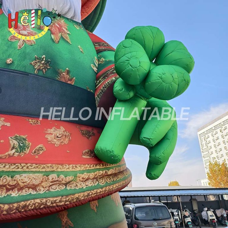 Décoration publicitaire extérieure : mascotte gonflable géante de ...