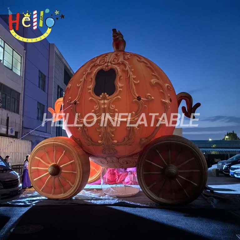 The New Inflatable Advertising Princess Pumpkin Carriage Is Very ...